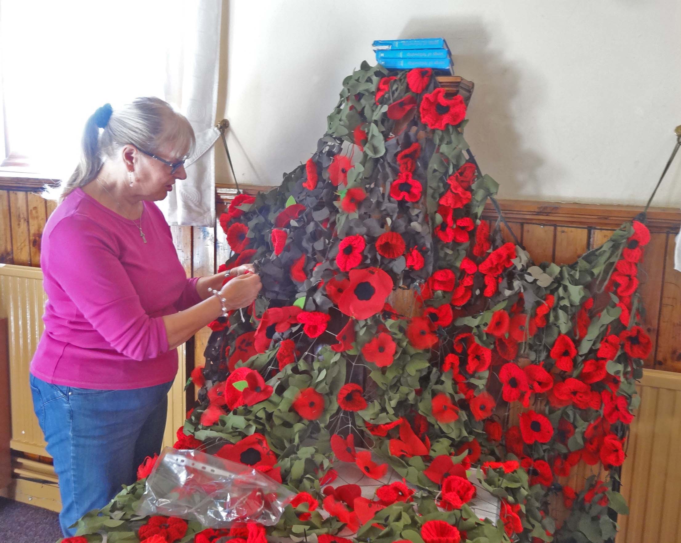 Poppy Display, Forest Town | Forest Town, Religion, World War One | Our ...