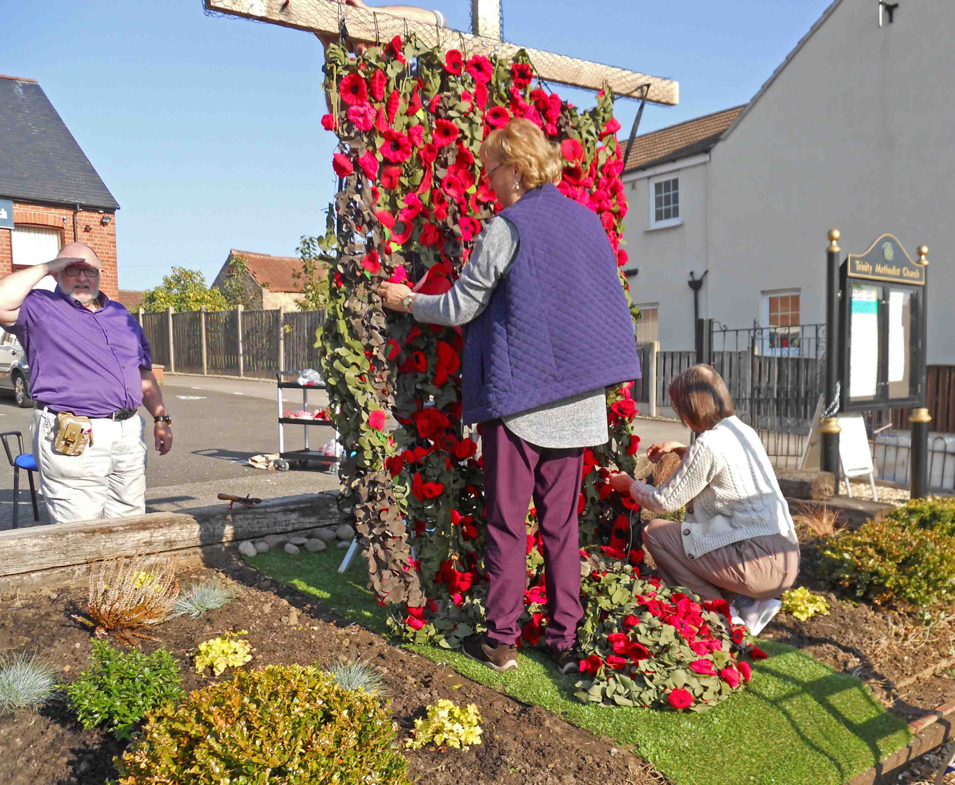 Poppy Display, Forest Town | Forest Town, Religion, World War One | Our ...