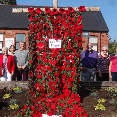 Poppy Display, Forest Town | Forest Town, Religion, World War One | Our ...