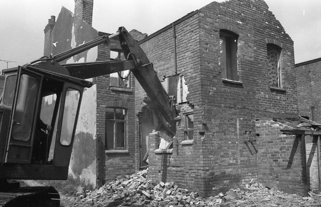 Demolition Newcastle Street | Mansfield Woodhouse | Our Mansfield & Area