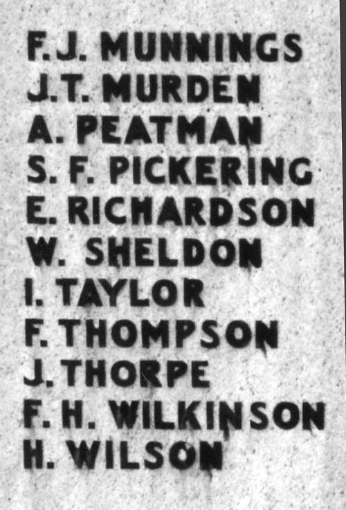 Names on the Cenotaph from WW1 | Religion, World War I, World War One ...