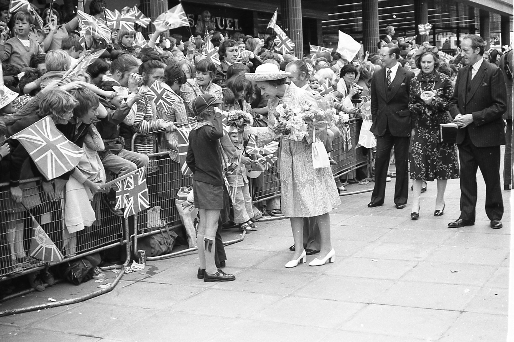 Royal Visit to Mansfield 1977 | Royal Events | Our Mansfield & Area