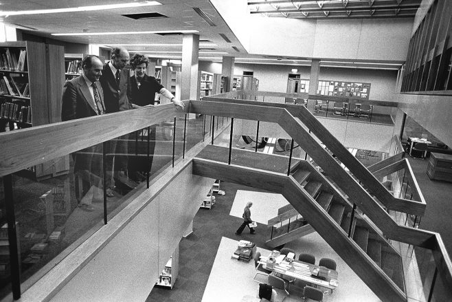 Official Opening of the New Mansfield Library | Public Services ...