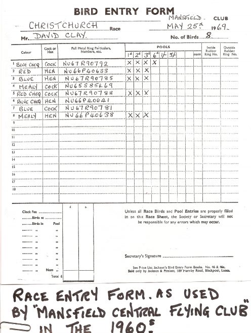 Pigeon Racing in Mansfield | Sport, Leisure, Mansfield Sport | Our ...